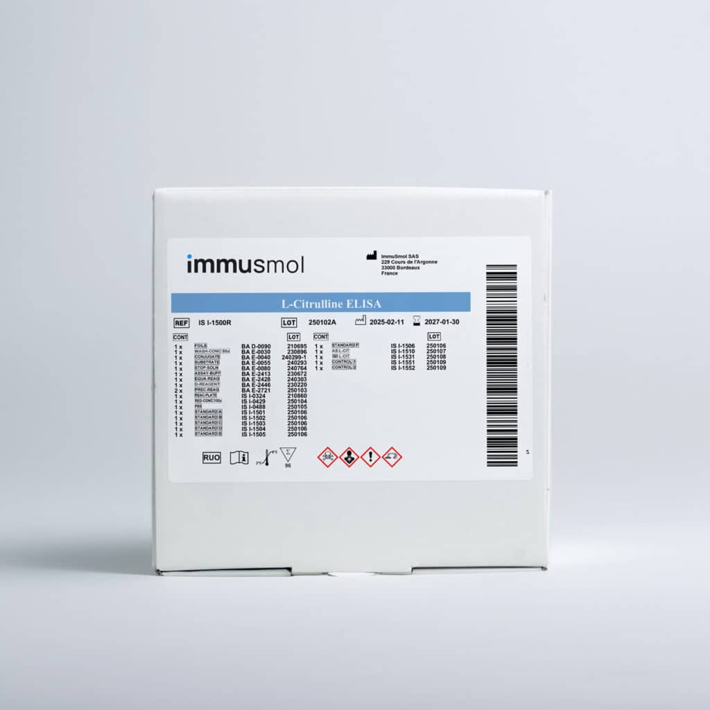 Citrulline ELISA kit I Highly Sensitive I Plasma Samples
